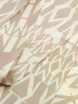 Guess Geometric-print Scarf