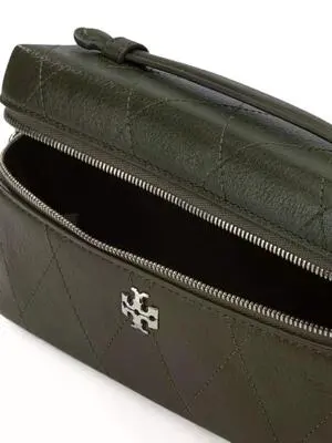 Tory Burch Charlie Quilted Leather Bag - Green
