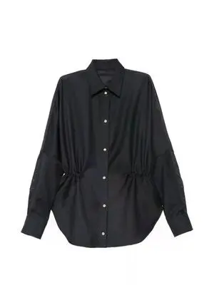 Moncler Drawstring-waist Panelled Shirt