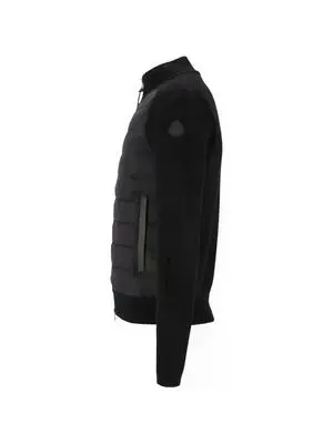 Moncler Quilted Panelled Cardigan