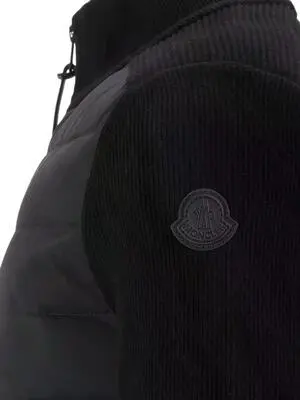 Moncler Quilted Panelled Cardigan