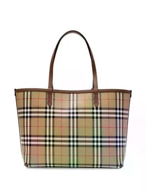 Burberry Small Check Tote