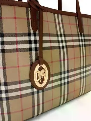 Burberry Small Check Tote