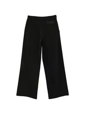Rains Pleated Wide-leg Trousers - Black