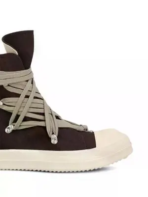 Rick Owens Hexa Lace-up High Top Sneakers