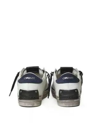 CRIME LONDON Sk8 Deluxe Panelled Sneakers