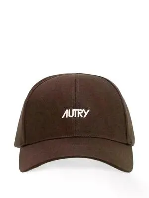 AUTRY Logo-embroidered Baseball Cap - Brown