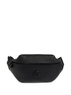 Moncler Small Durance Leather Belt Bag - Black