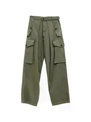 Loewe Belted Wide-leg Cargo Pants