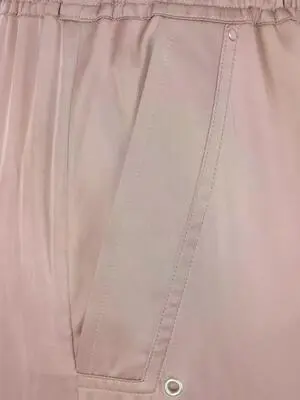 Rick Owens Cargobelas Drawstring-waist Wide-leg Cargo Pants