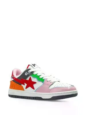 A BATHING APE Sk8 Sta Logo-patch Sneakers