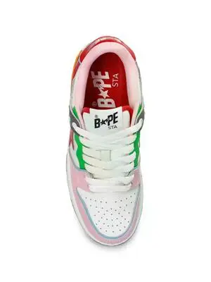 A BATHING APE Sk8 Sta Logo-patch Sneakers