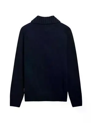 SEBAGO Swiftriver Ribbed-collar Raglan-sleeve Sweater