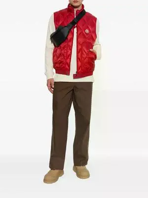 Moncler Quilted Logo-patch Puffer Vest
