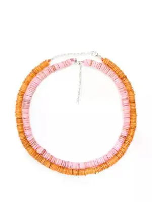 BAOBAB Beaded Necklace - Orange
