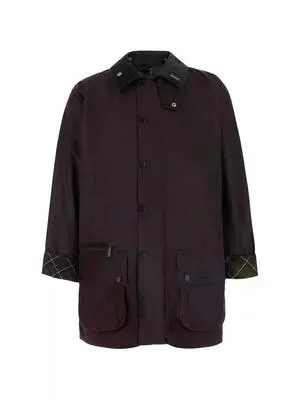 Barbour Beaufort Tartan-trim Jacket