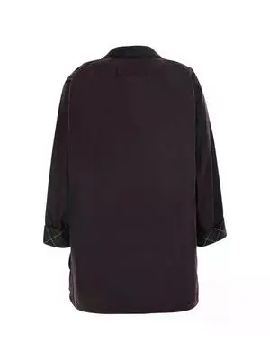 Barbour Beaufort Tartan-trim Jacket