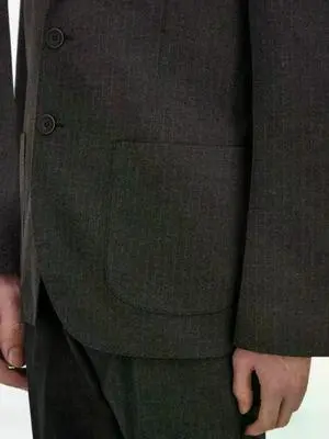 Herno Pinstripe-pattern Single-breasted Blazer