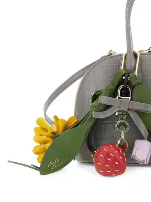 SELF-PORTRAIT Croc-effect Tote Bag