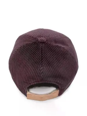 Eleventy Corduroy Cap - Purple