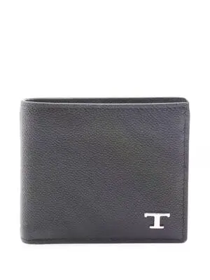 TOD'S 2020s T-timeless Bi-fold Wallet - Black