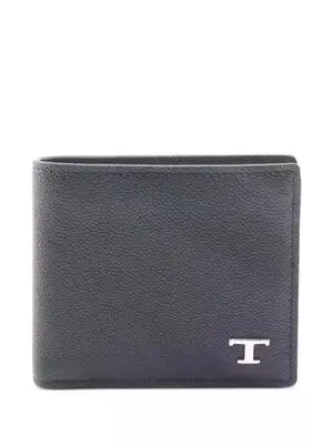 TOD'S 2020s T-timeless Bi-fold Wallet - Black