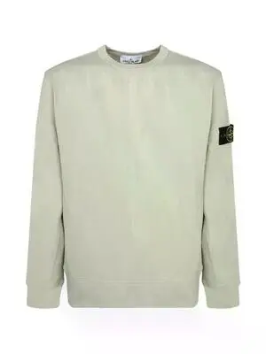 Stone Island 6100017 Organic Cotton Interlock Regular-fit Crew-neck Sweatshirt
