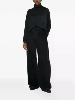 Avant Toi Roll-neck Drop-shoulder Sweater