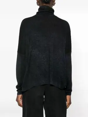 Avant Toi Roll-neck Drop-shoulder Sweater