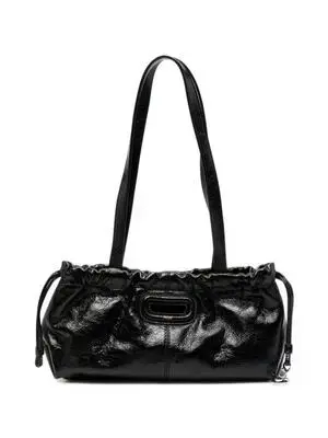 Maje Patent Leather Shoulder Bag