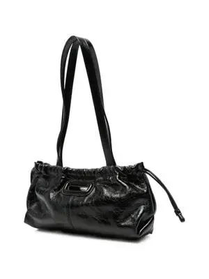 Maje Patent Leather Shoulder Bag