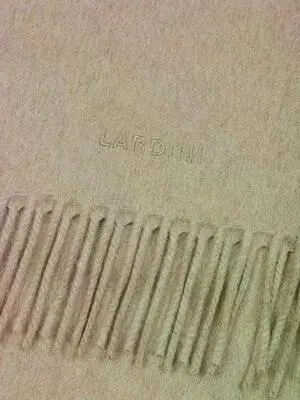 LARDINI Fringed Cashmere Scarf - Neutrals