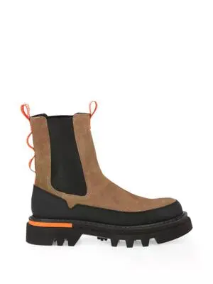 Woolrich X Todd Snyder Suede Panelled Boots