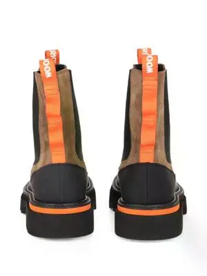 Woolrich X Todd Snyder Suede Panelled Boots