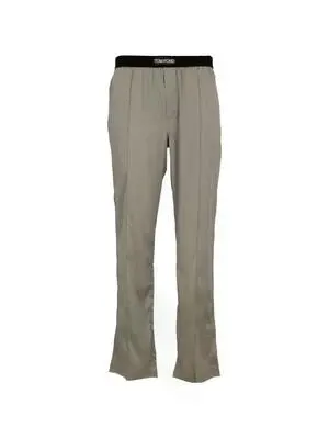 TOM FORD Logo-waistband Pajamas - Green