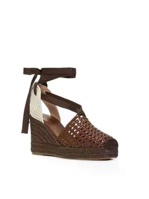 Max Mara Woven Heeled Espadrilles