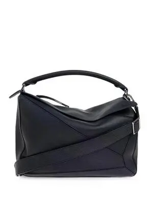 Loewe Large Puzzle Shoulder Bag - Blue