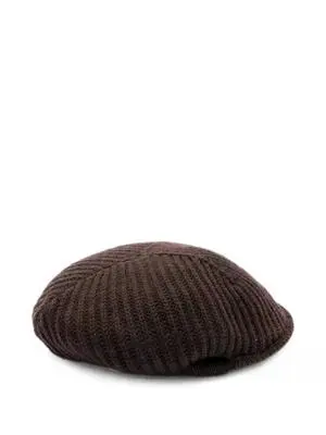Altea Ribbed-knit Wool Flat Beret