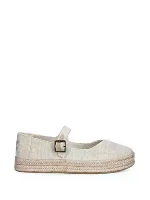 Toms Buckle-strap Platform Espadrilles