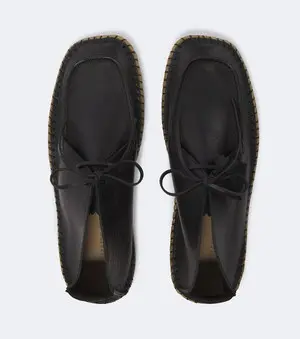 LEMAIRE Leather Moccasins