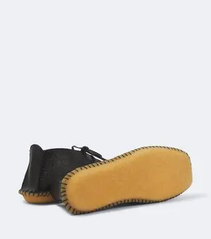 LEMAIRE Leather Moccasins