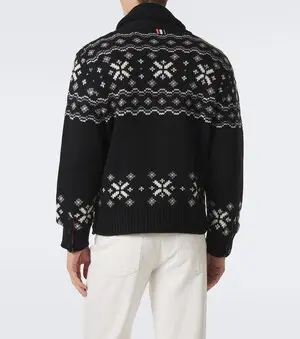 Thom Browne Fair Isle Intarsia Cashmere Cardigan