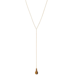 TOTEME Tiger's Eye Embellished Necklace - Gold