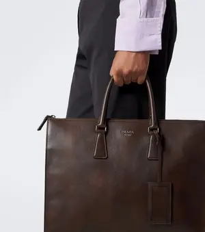 Prada Leather Briefcase
