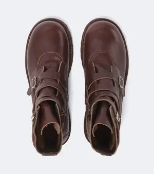 Our Legacy Tanker Leather Ankle Boots
