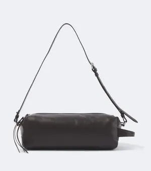 LEMAIRE Leather Shoulder Bag - Brown