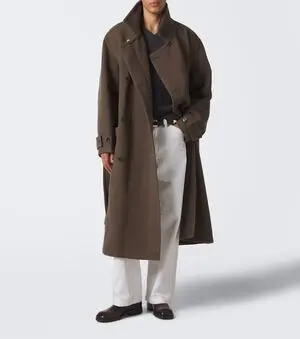 LEMAIRE Wool Wrap Coat
