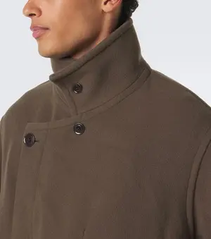 LEMAIRE Wool Wrap Coat