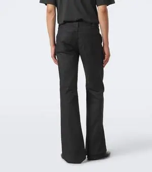 Gucci Horsebit Coated Flared Jeans
