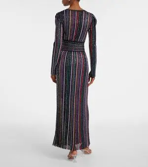 Missoni Sequined Striped Gown